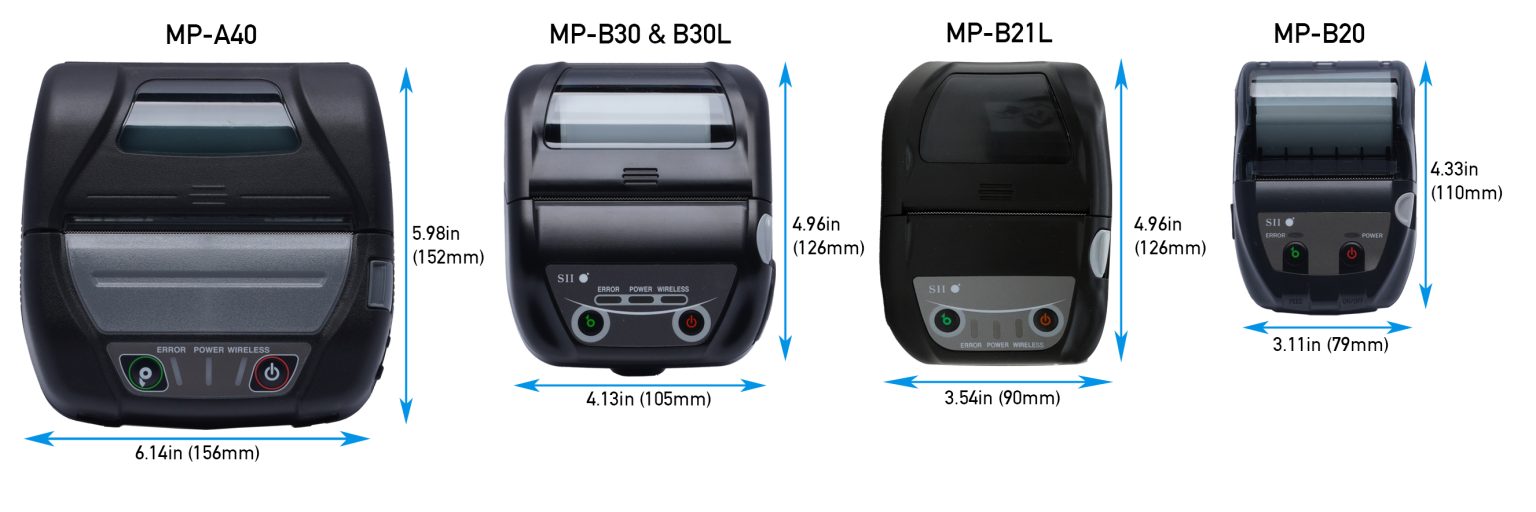 MP-B20 Series Mobile Printers - Thermal Printers | Seiko Instruments USA